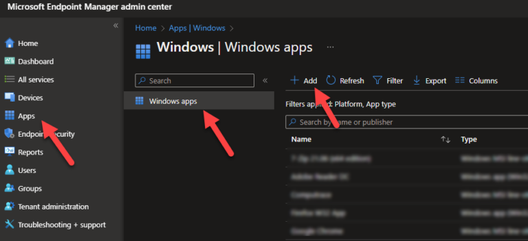 Creating Win32app For Powershell Script Installation With Intune Part 4 Intune Setup A